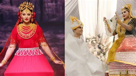 This 24 Karat Gold Manipuri Bridal Ensemble Is A Crash Course In Indian