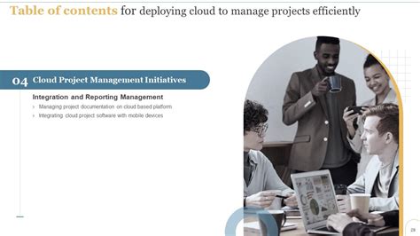 deploying cloud to manage projects efficiently powerpoint presentation slides ppt example