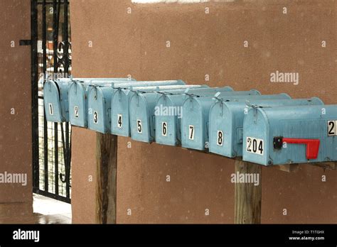 Hidden Mailboxes Hi Res Stock Photography And Images Alamy