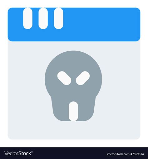 Malware Unwanted Software For Modifies Browser Vector Image