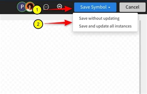 Edit Symbols Mockflow
