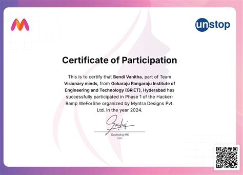 Bendi Vanitha On Linkedin Womenintech Fashiontech Growthmindset Myntrahackerramp