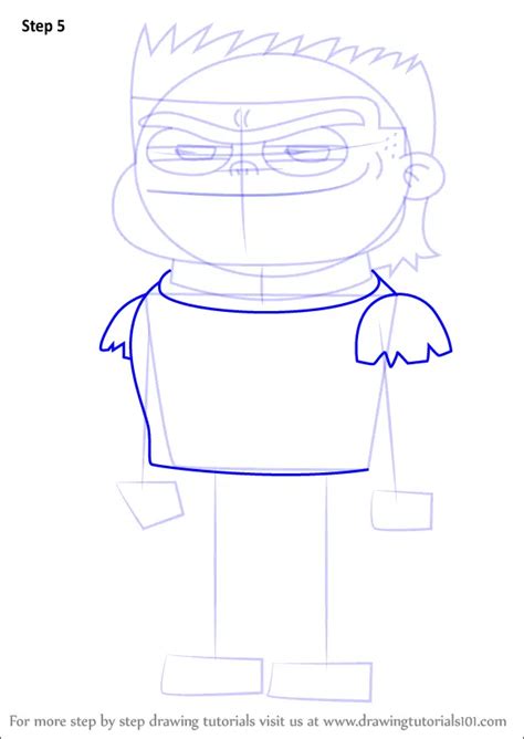 Step By Step How To Draw Jesse From Looped Drawingtutorials