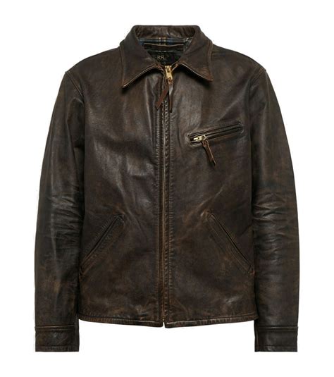 Rrl Leather Jacket Rrl