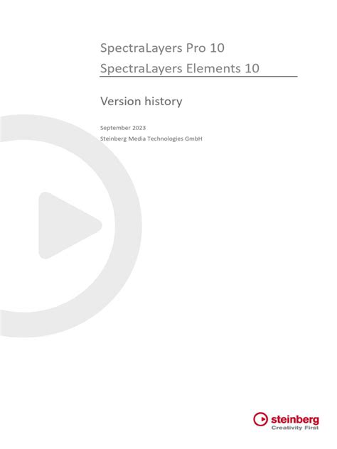 Spectralayers 10030 Version History Download Free Pdf Graphics Processing Unit Computing