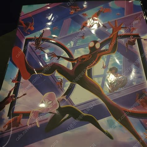 스파이더맨 돌비 포스터 어크로스 더 유니버스 티켓 중고나라