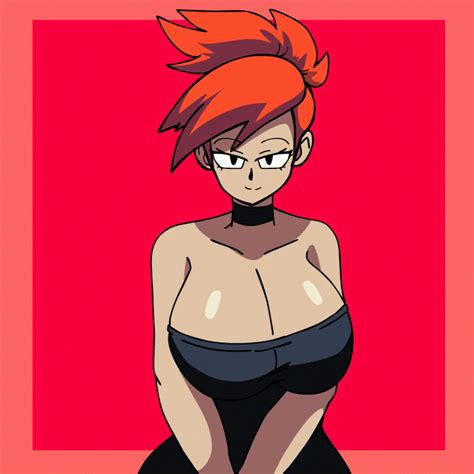 Rule 34 1girls Animated Animated  Bare Shoulders Big Breasts Black
