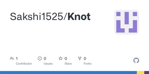 GitHub Sakshi Knot