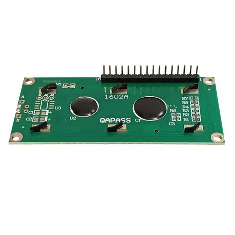 Display Lcd 16x2 Com Backlight Azul E Pinos Soldados Eletrogate 12