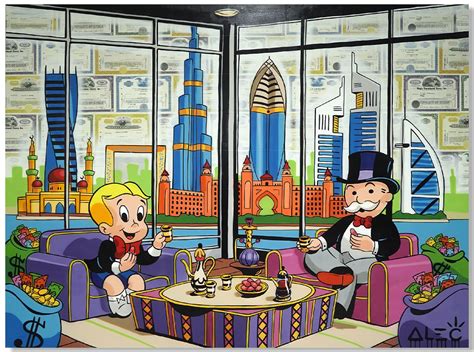 Monopoly And Richie Tea In Dubai Penthouse Alec Monopoly Eden House