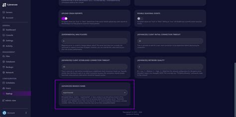 How To Enable The Experimental Branch For Satisfactory Cybrancee