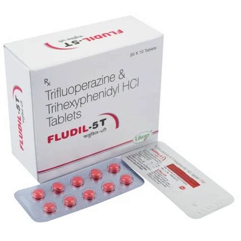 Trifluoperazine And Trihexyphenidyl Hcl Tablets At Best Price In Baddi