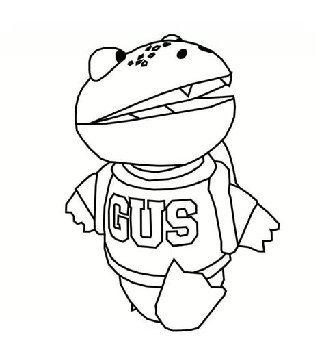 Gus The Gummy Gator Coloring Page Free Printable Coloring 56 Off