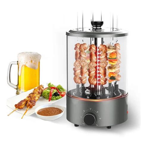 Household Electric Barbecue Grill Skewer Vertical Self Baking Machine