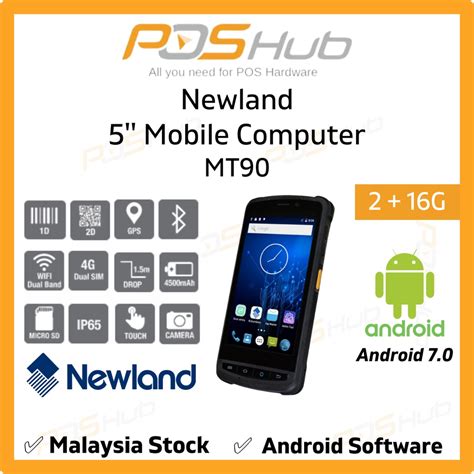 Newland NLS-MT90 Portable Android Mobile Computer 2GB+16GB ／ 4GB+64GB ...