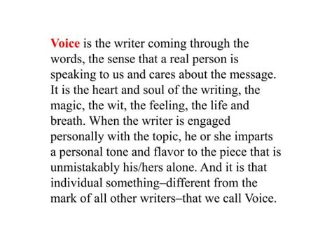 Voice Ppt Ppt