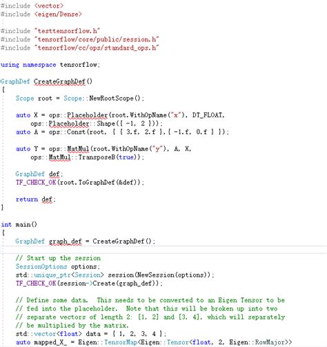Tensorflow C Try To Create Graph Failed Stack Overflow