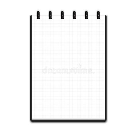 Realistic Blank Notepad Stock Vector Illustration Of Organizer 42578064