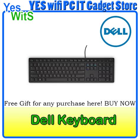 Dell Usb Keyboard Dell Keyboard With Optical Mouse Shopee Malaysia