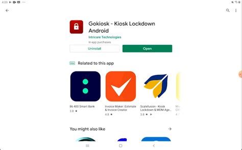 Android Kiosk Mode Bosstab Australia