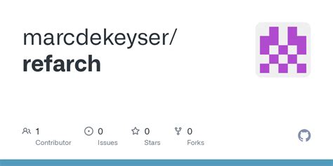Github Marcdekeyserrefarch