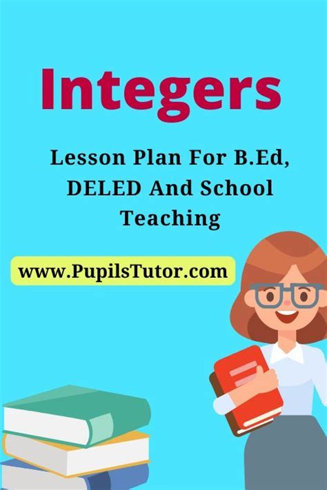 Integers Lesson Plan For Maths Artofit