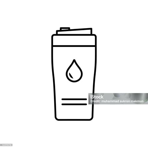 텀블러 음료 아이콘 디자인 트렌디한 플랫 스타일 디자인의 텀블러 아이콘 벡터 그림입니다 0명에 대한 스톡 벡터 아트 및 기타 이미지 Istock