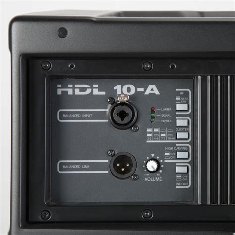 RCF HDL 10A 1400 Watt Powered Dual 8 Inch Compact Line Array