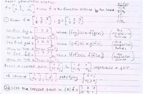 Solved Recall Permutation Notion 1 ﻿given