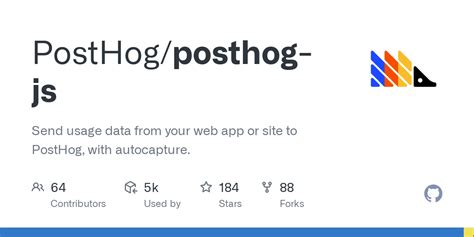 github posthog posthog js send usage data from your web app or site