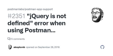 Jquery Is Not Defined Error When Using Postman Standalone App For Oauth2 · Issue 2351