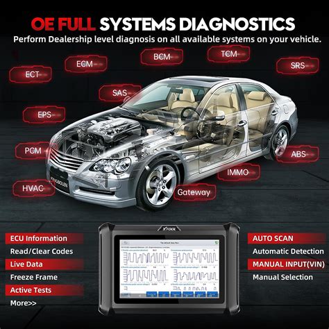 Xtool D7s Diagnostic Scan Tool Bidirectional Control Odometer Correc