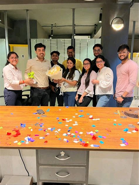 himani prasad on linkedin business head birthday celebration at bajo