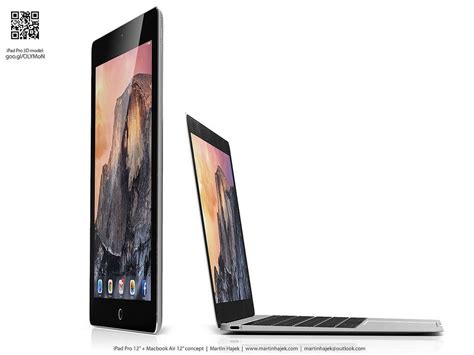 Sexy New Renders Show The IPad Pro And Inch MacBook Air
