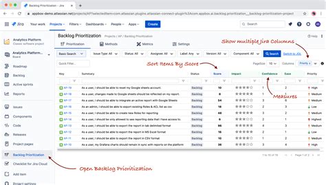 Backlog Prioritization For Jira Free Atlassian Marketplace