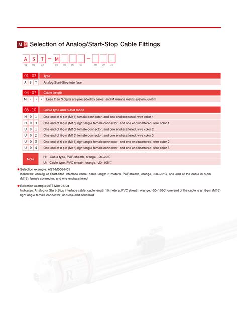 YUMO RB Analog Output Split Displacement Sensor China Analog Output Displacement Sensor