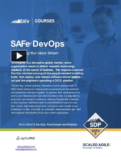 PPT SAFe DevOps PowerPoint Presentation Free To Download Id 956e88 YWQxO