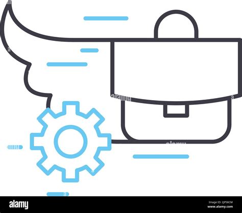 Daily Task Line Icon Outline Symbol Vector Illustration Concept Sign Stock Vector Image Art