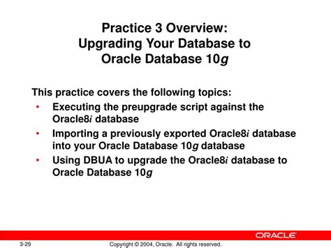Ppt Upgrading Your Database To Oracle Database 10 G Powerpoint