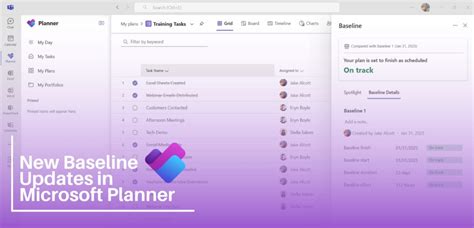 New Baseline Updates In Microsoft Planner Marque360