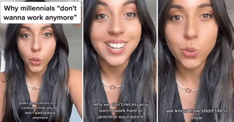 Woman Explains Why Millennials Dont Prioritize Work As Much As Older Generations Did Scoop
