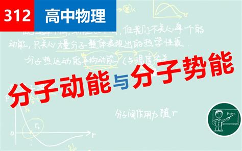 【高中物理】312分子动能与分子势能 哔哩哔哩 Bilibili