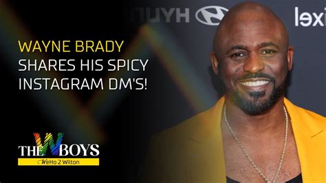 Wayne Brady Shares His Spicy Instagram Dms Hotspots Magazine
