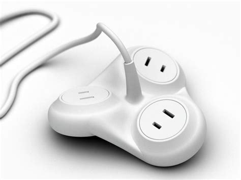Curious Extension Plug By Babekwang Cho Shape Changing Extension Plug Extension Plug