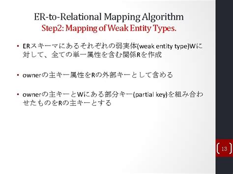 Chapter Relational Database Design By ER And
