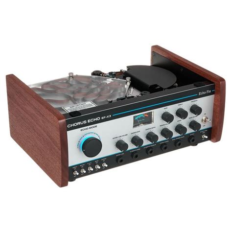 Echo Fix Ef X3 Chorus Echo Silver Thomann France