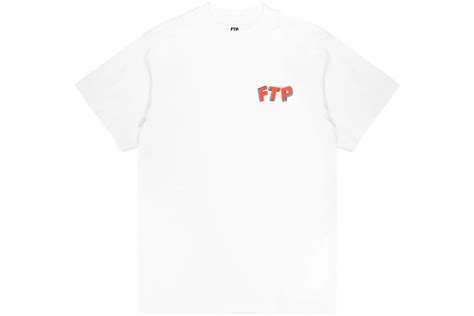 Ftp 3d Logo Tee White Mens Ss24 Gb