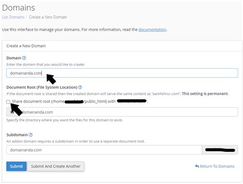 Cara Addon Domain Pada Cpanel Versi Terbaru Panduan Knowledgebase Hostingan