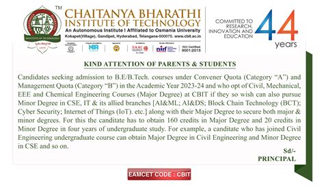 ECE Syllabus CBIT
