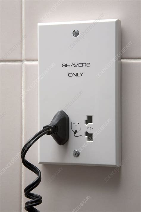 Shaver Socket Stock Image C004 7668 Science Photo Library